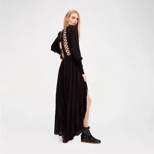 Free People | Dresses | Free People Wednesday Lace Up Corset Back Open ...